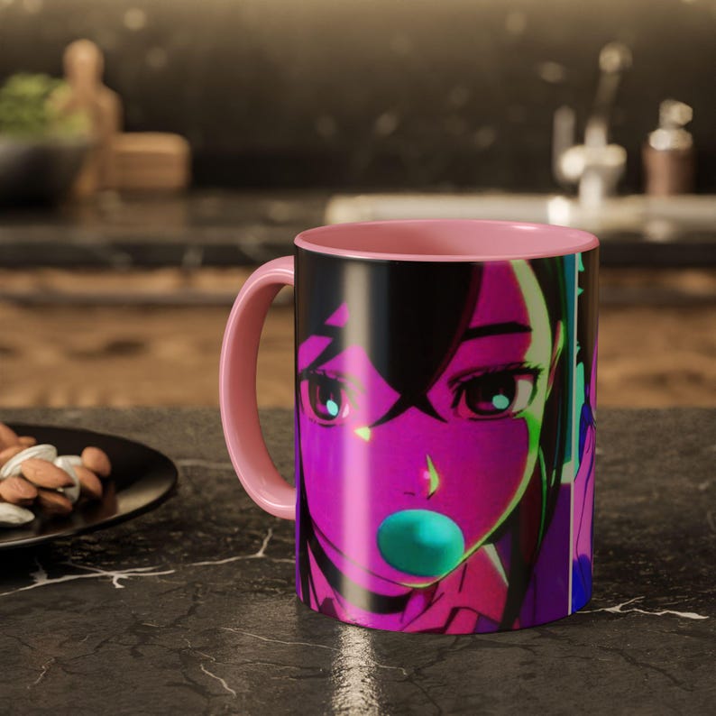 Dandadan Anime Mug, Okarun & Ayase, Colorful Manga Gift - Etsy