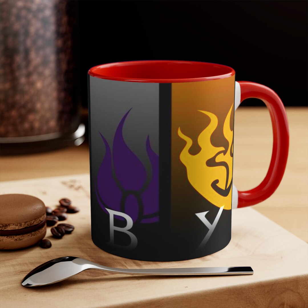 RWBY Accent Mug – Anime Fan Gift, Vibrant Colors - Etsy