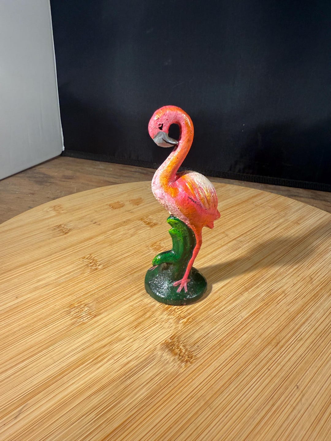 Homart Cast Iron Flamingo - Etsy
