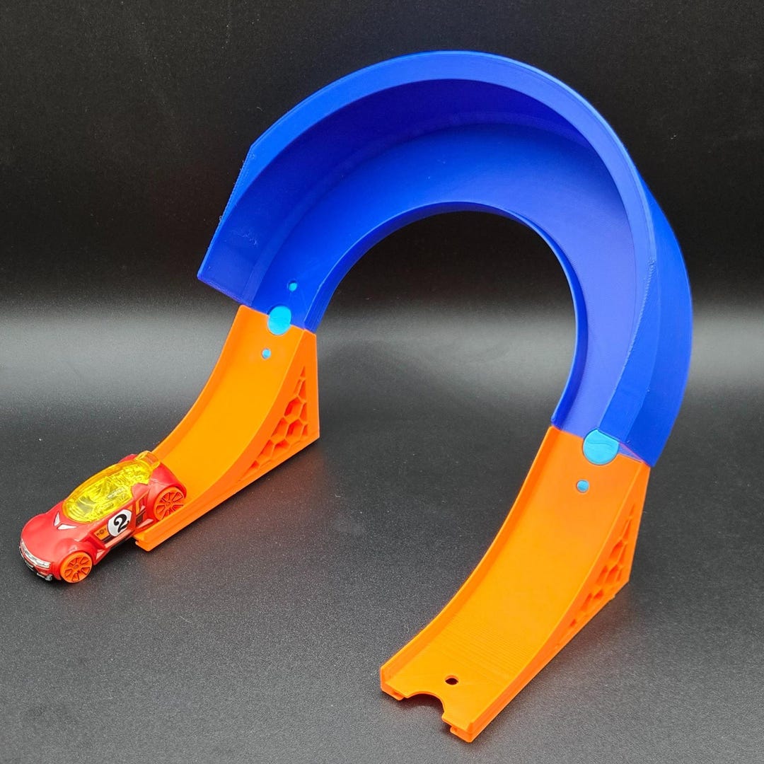 180 Degree Bank Turn for Hot Wheels Track - Ramps Sold Separately - Etsy