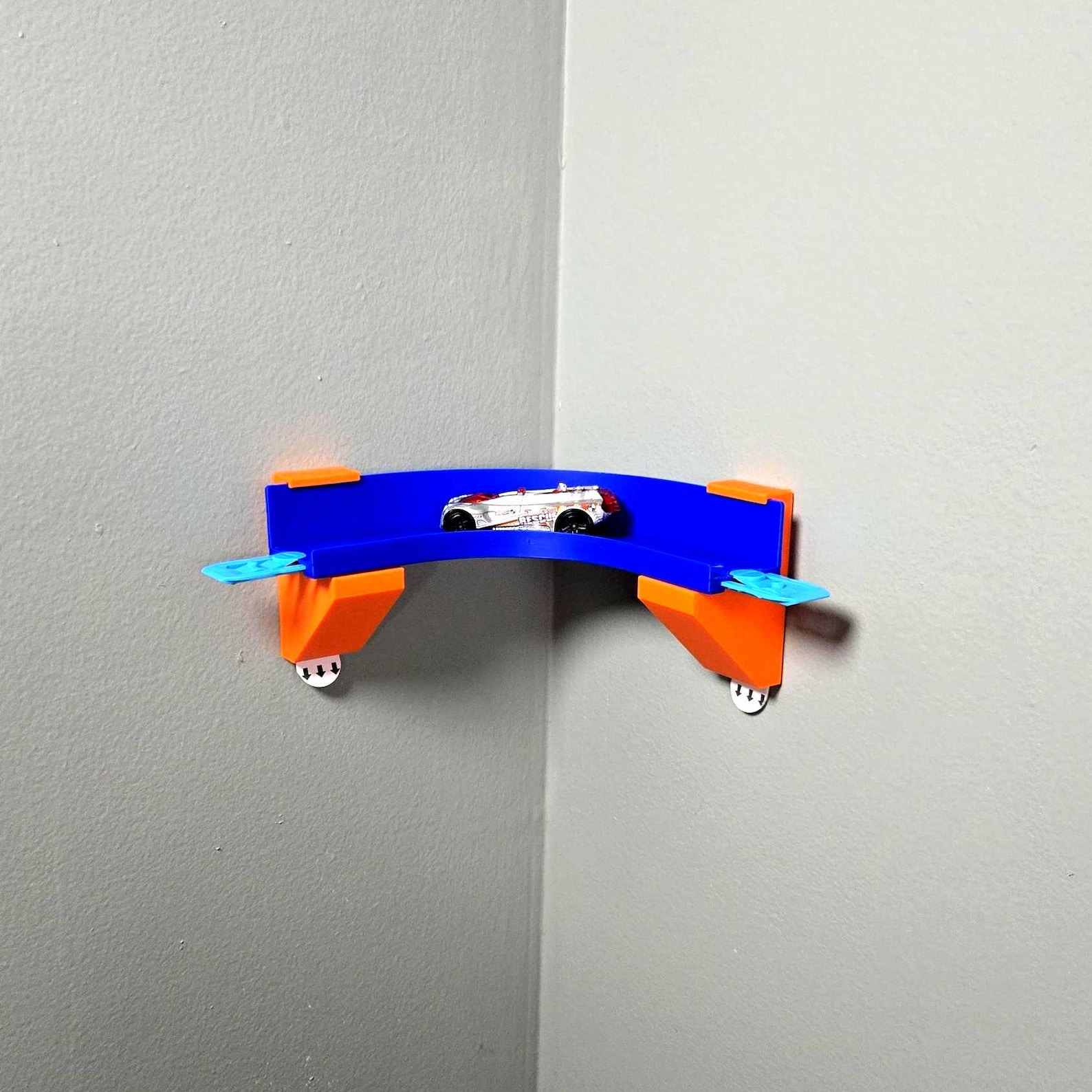 No-wall-damage 90 Degree Turn Set – Hot Wheels® Track Compatible *track ...