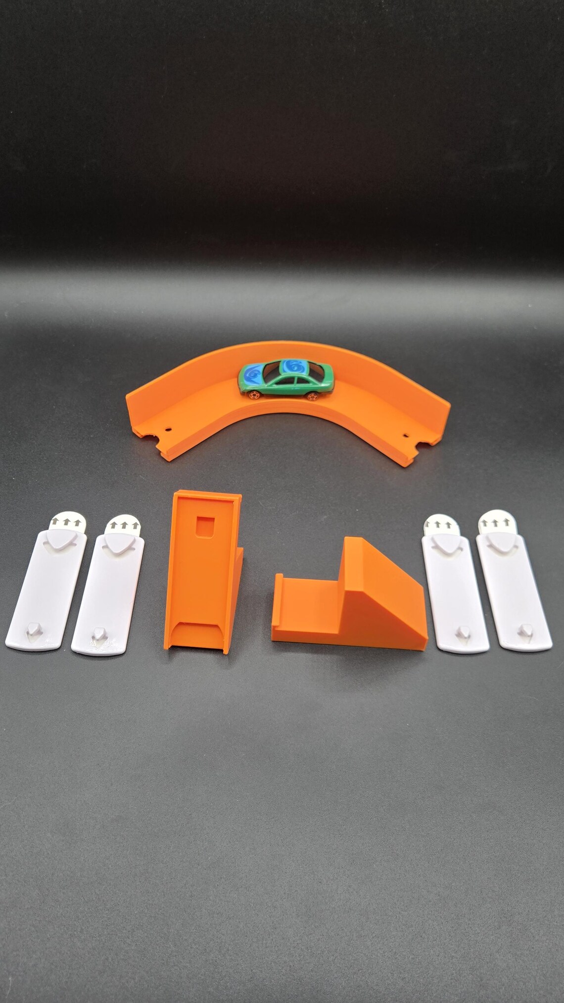 No-wall-damage 90 Degree Turn Set – Hot Wheels® Track Compatible *track ...