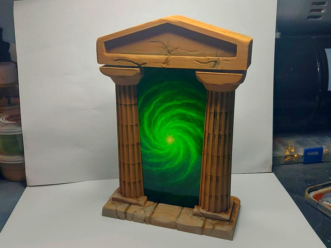 Arcane Portal Display Stand | 3D Printed Fantasy Diorama Base ...