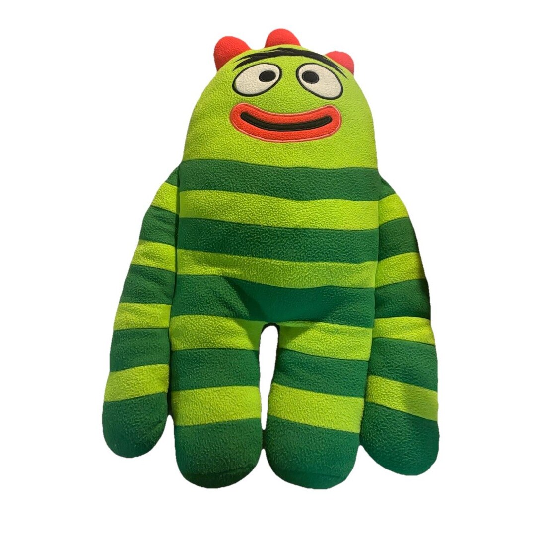 Yo Gabba Gabba Brobee Large Pillow Plush 25" Tall HTF RARE GUC - Etsy