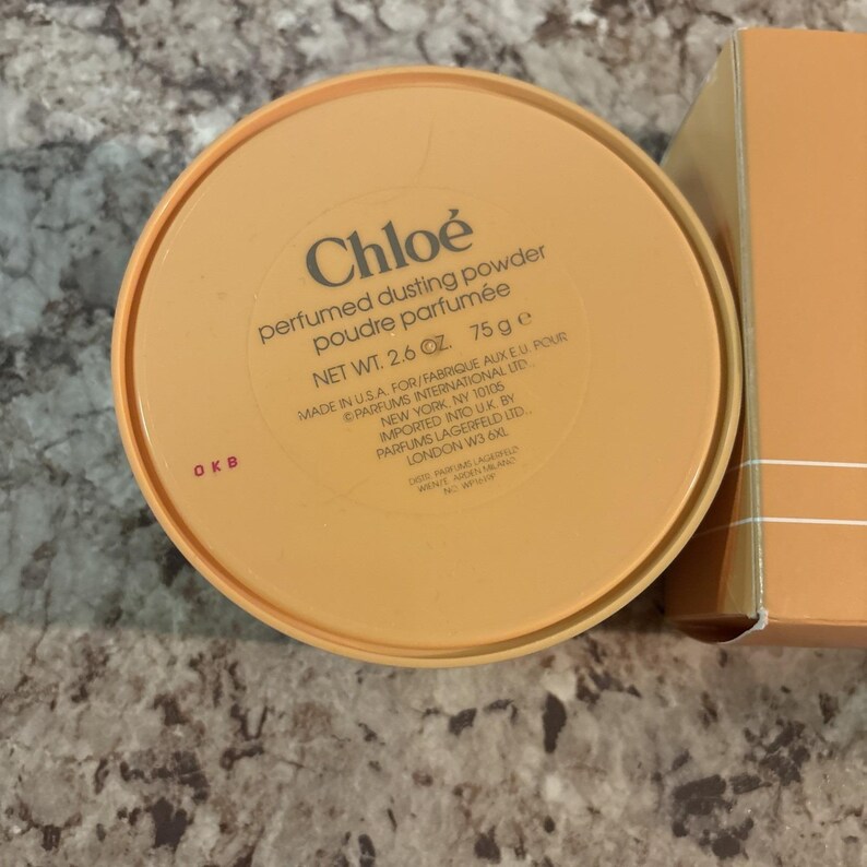 Chloe by Lagerfeld Perfumed Dusting Powder 2.6 Ounces/75g NEW With Box ...