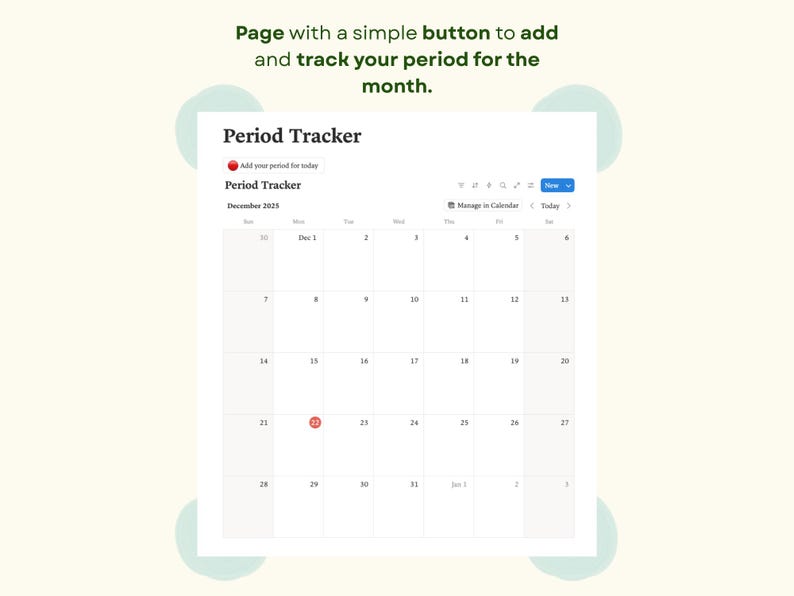Simple Digital Planner 2026 Notion Template: Task Manager, Notion Meal ...