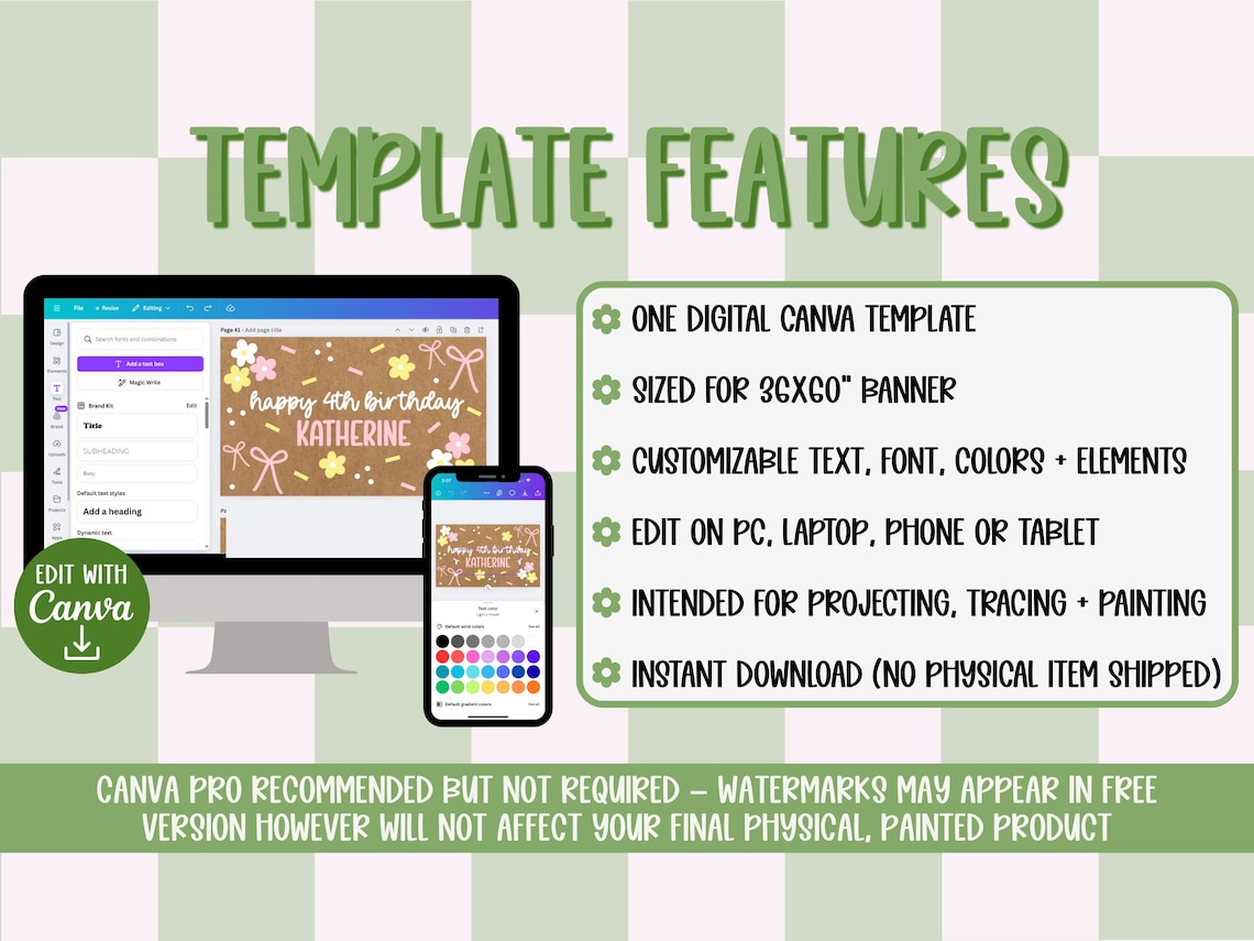 Classroom Lucky Charms Banner Template Mockup | St. Patrick's Day Theme ...