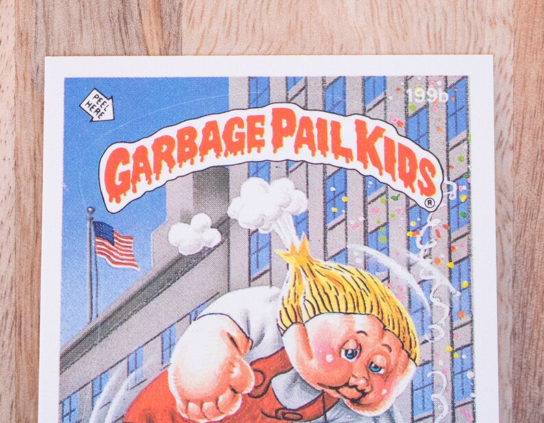 1986 Garbage Pail Kids Card, Gassy Gus, 5th Series 199b, Lot 18, Mint ...