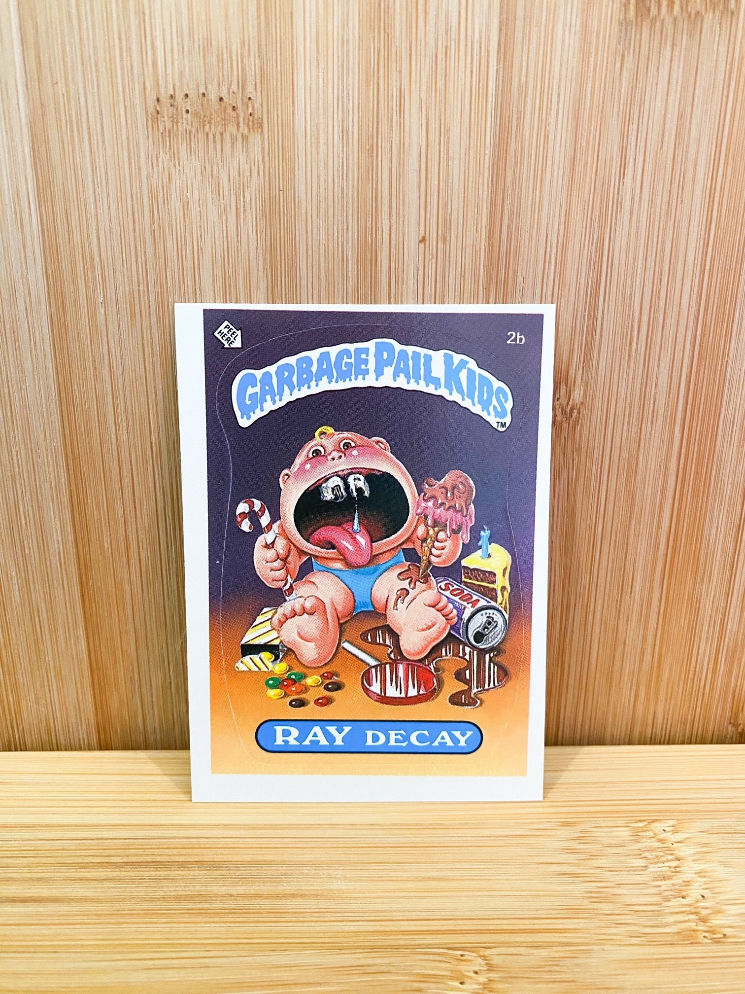 1985 Garbage Pail Kids Card, Ray Decay, 1st Series 2b, Mint Condition ...