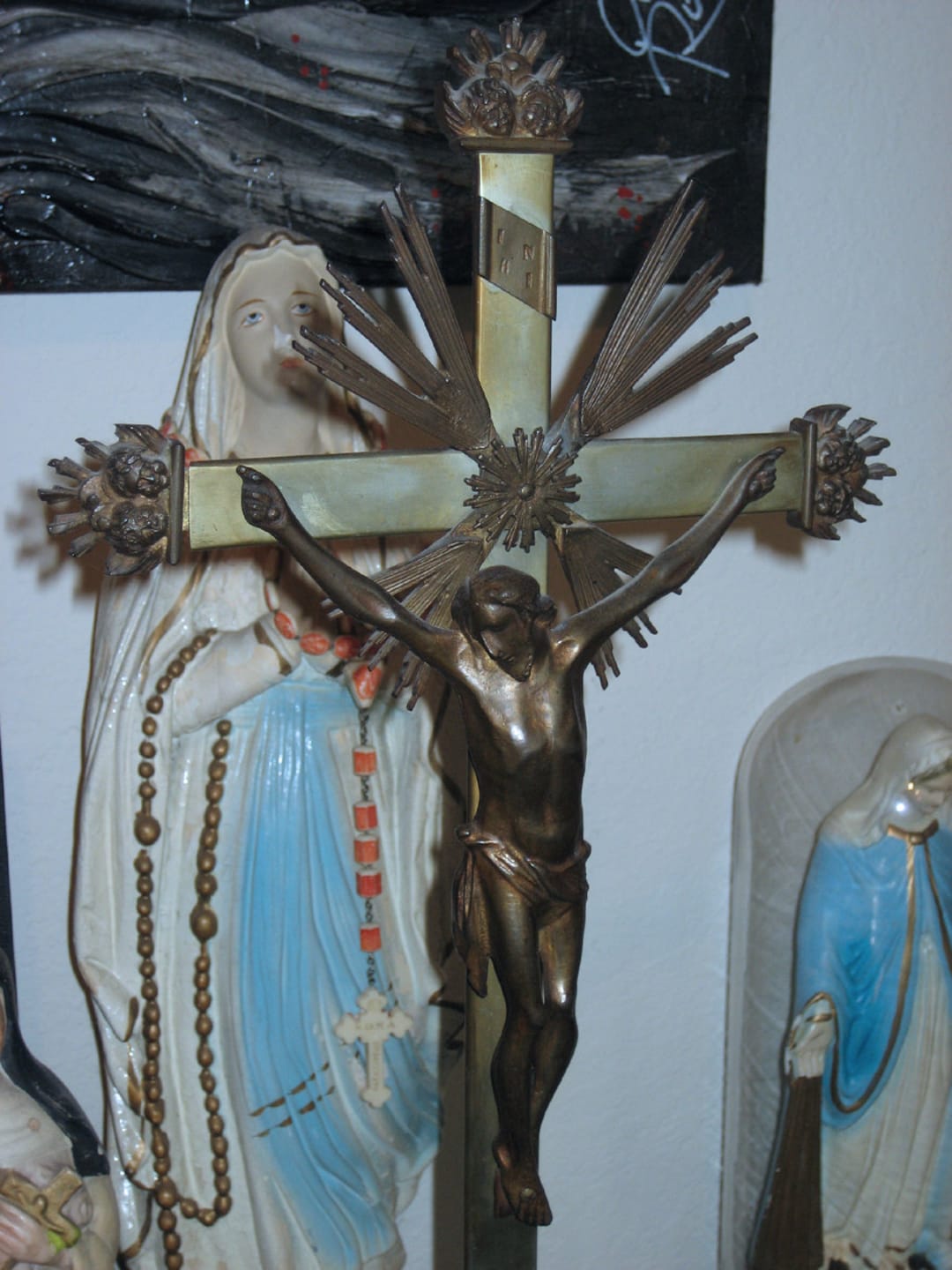 Antique 1890's French Cross - Etsy