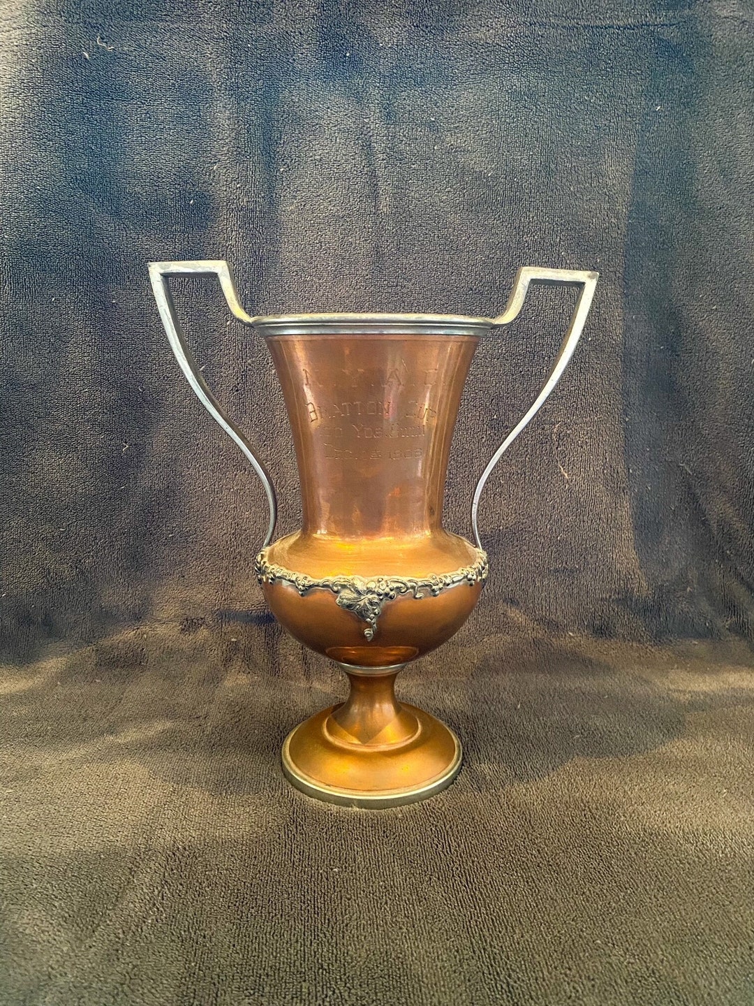 Antique Bratton Cup 100 Yard Swim 1906 Trophy Cup Copper - Etsy