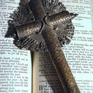 Vintage Sterling Silver Cross 1800's - Etsy