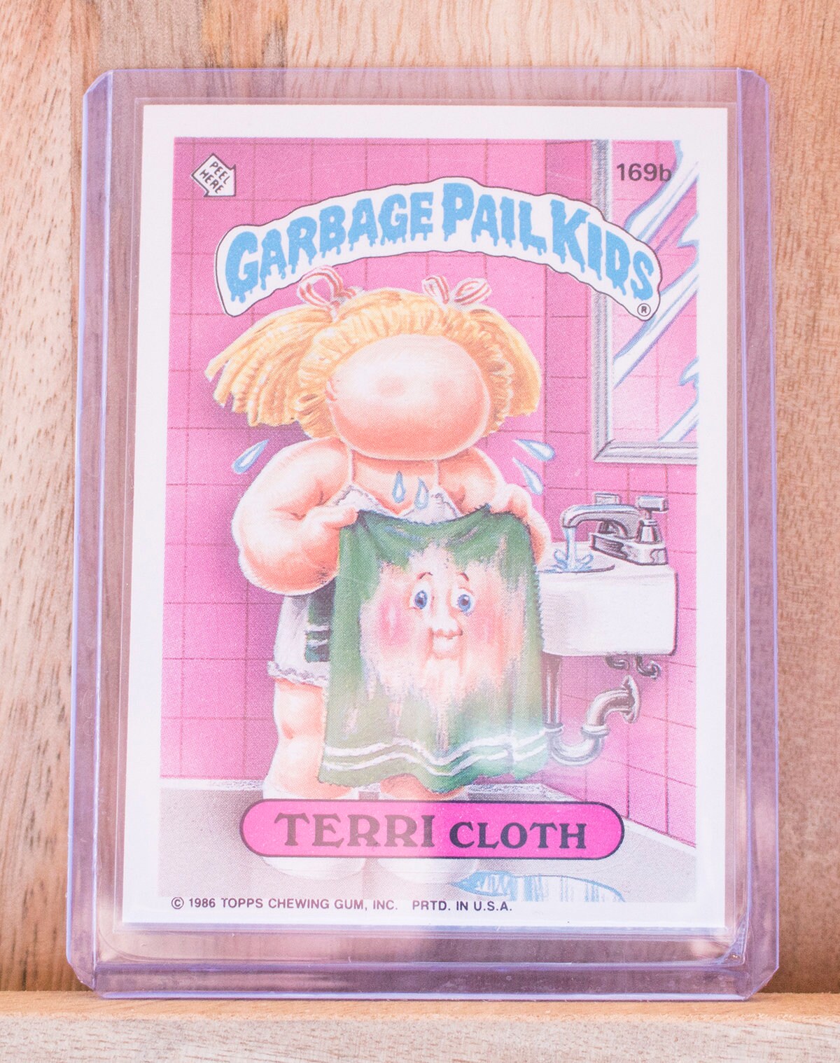1986 Garbage Pail Kids Card Terri Cloth 5th Series 169b Lot - Etsy