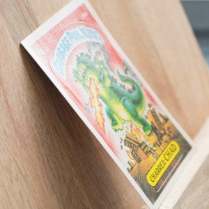 1985 Garbage Pail Kids Card, Charred Chad, 2nd Series 54b, Lot 156 ...
