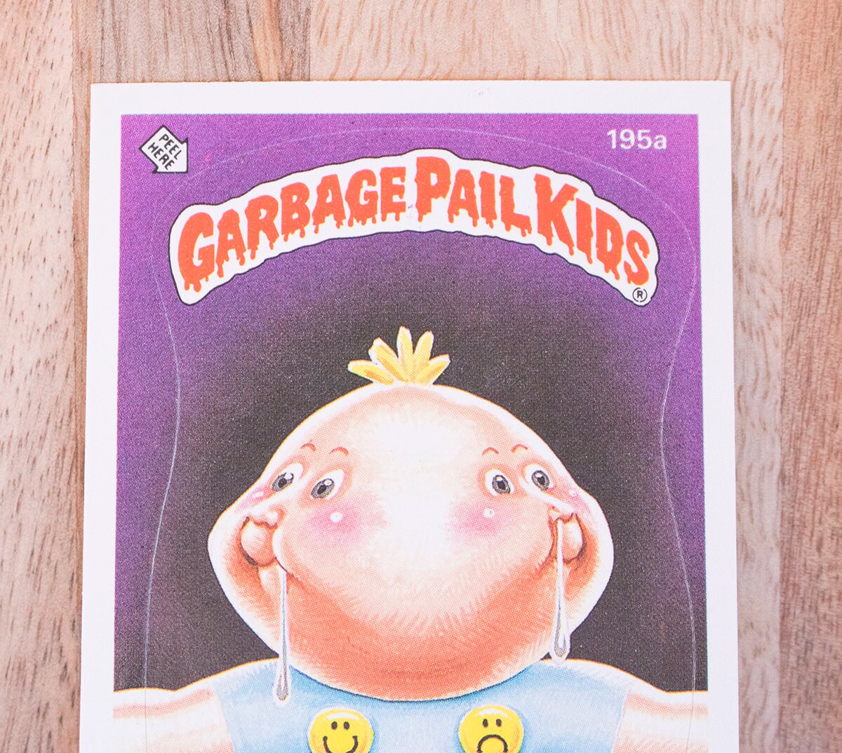 1986 Garbage Pail Kids Card, Lucas Mucus, 5th Series 195a, Lot 6, Mint ...