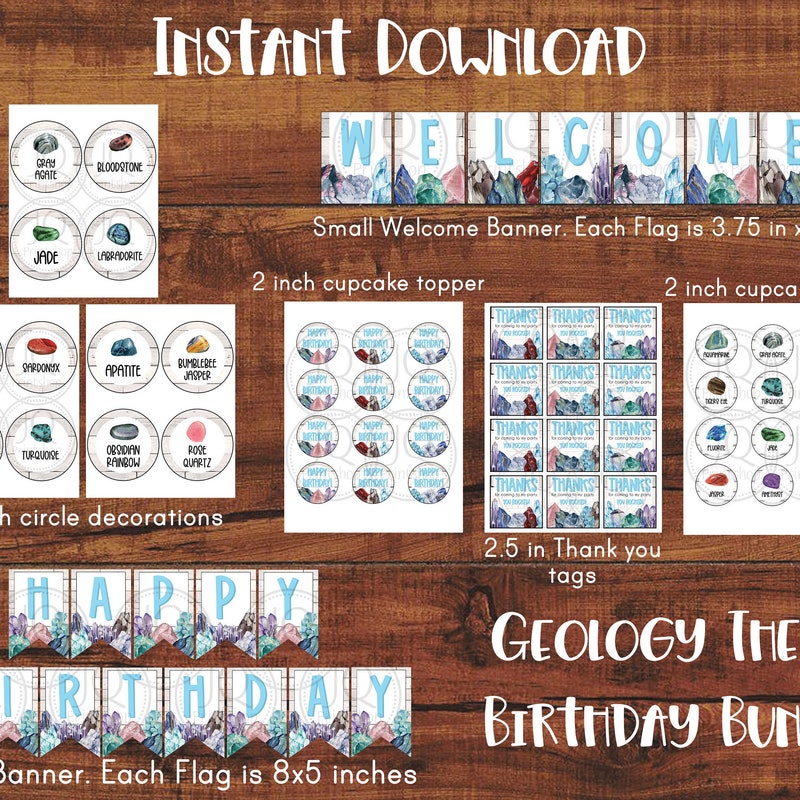 Geology Birthday - Etsy