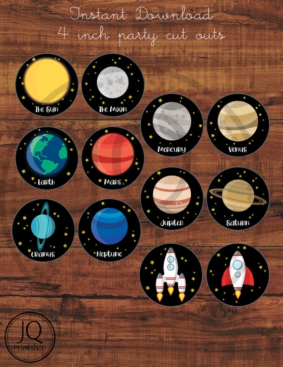 Pictures Of Planets Cut Out