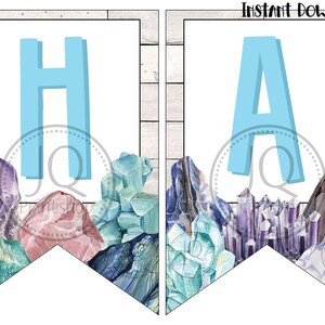 PRINTABLE Geology Theme Birthday Bundle, Geology Theme Cupcake Toppers ...