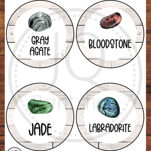 PRINTABLE Geology Theme Birthday Bundle, Geology Theme Cupcake Toppers ...