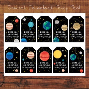 PRINTABLE Solar System Party Pack, Outerspace, Astronaut Party Cut Outs ...