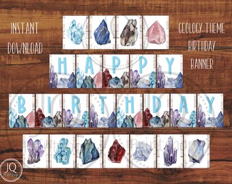 Geology Birthday Theme - Etsy