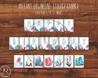 Happy Birthday Geology - Etsy