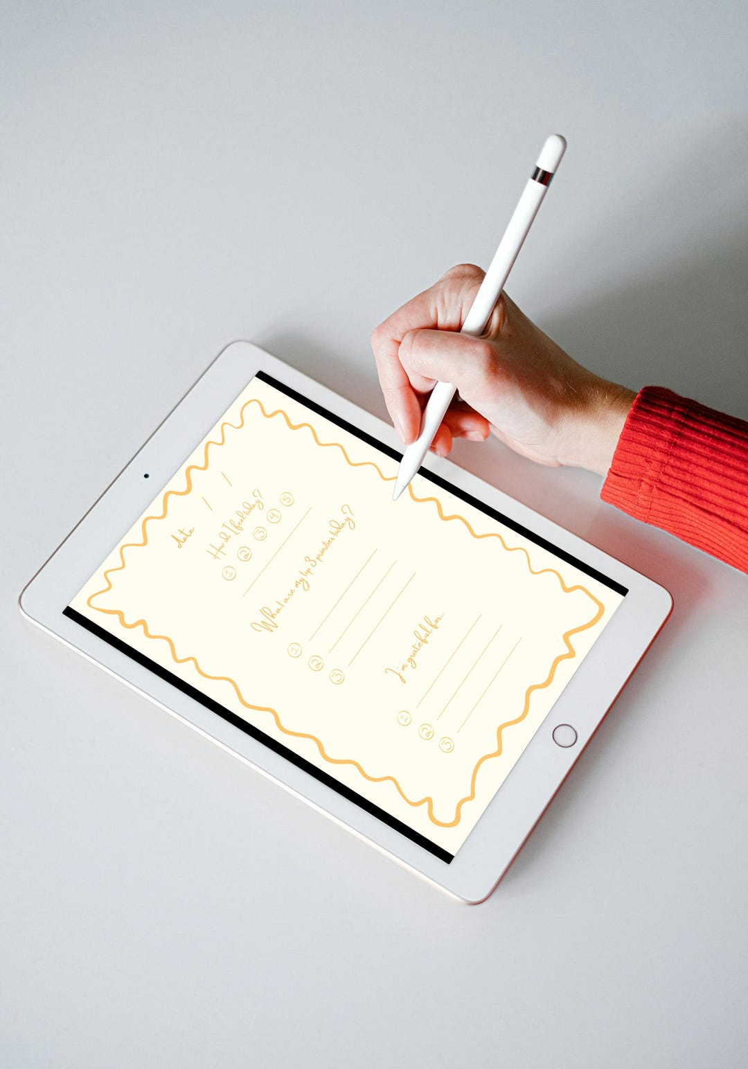 Morning Journal Printable | Soft Sunrise Minimal Daily Planner | A4 PDF ...