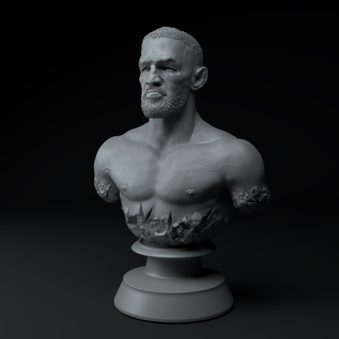 Conor Mcgregor UFC Premium Bust STL - Etsy