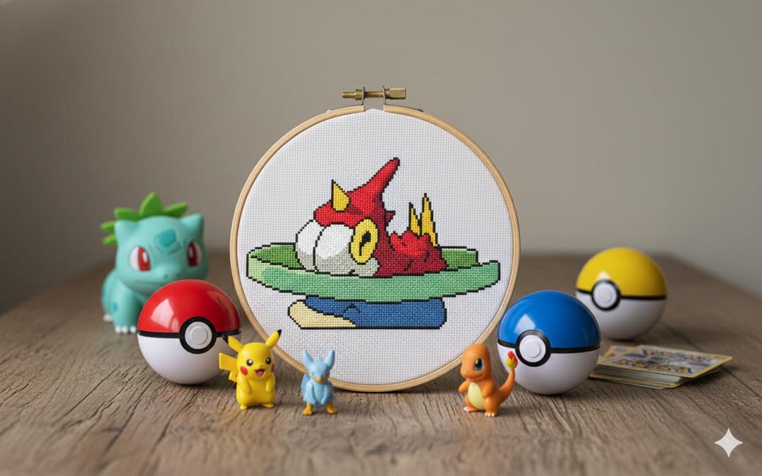 Cross Stitch Pattern /tapestry Crochet / Wurmple & Lotad (pokemon ...