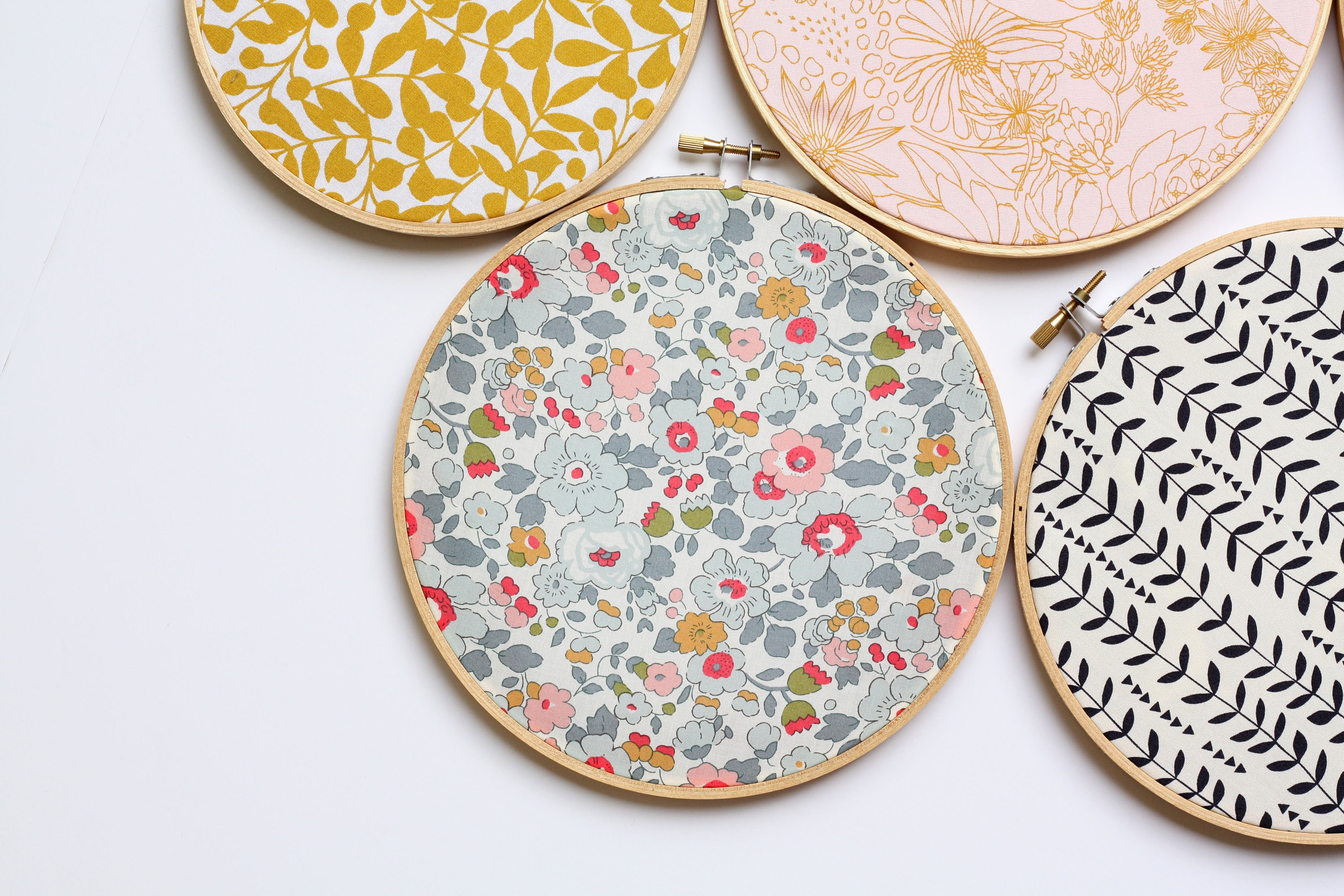 Embroidery Hoop Bulletin Board Cork Board Office Decor | Etsy