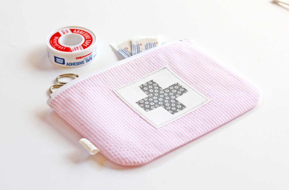 First Aid Zipper Pouch Boo Boo Bag Women's Accessories - Etsy