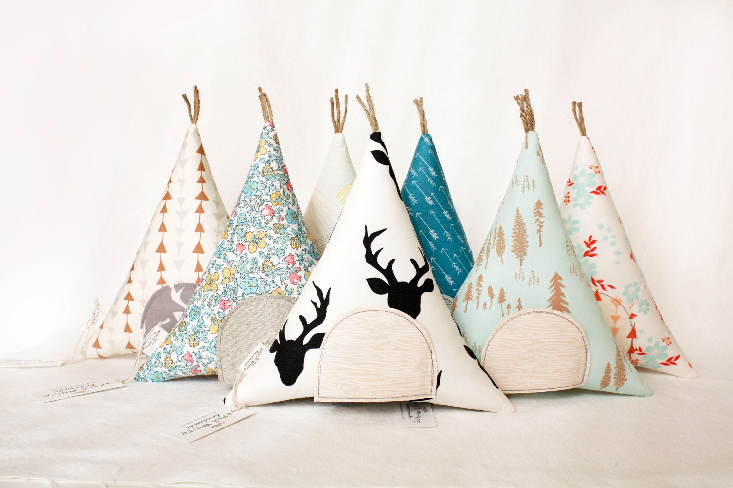 Tooth Fairy Pillow Gift for Kids Teepee Stuffed Toy Boho | Etsy