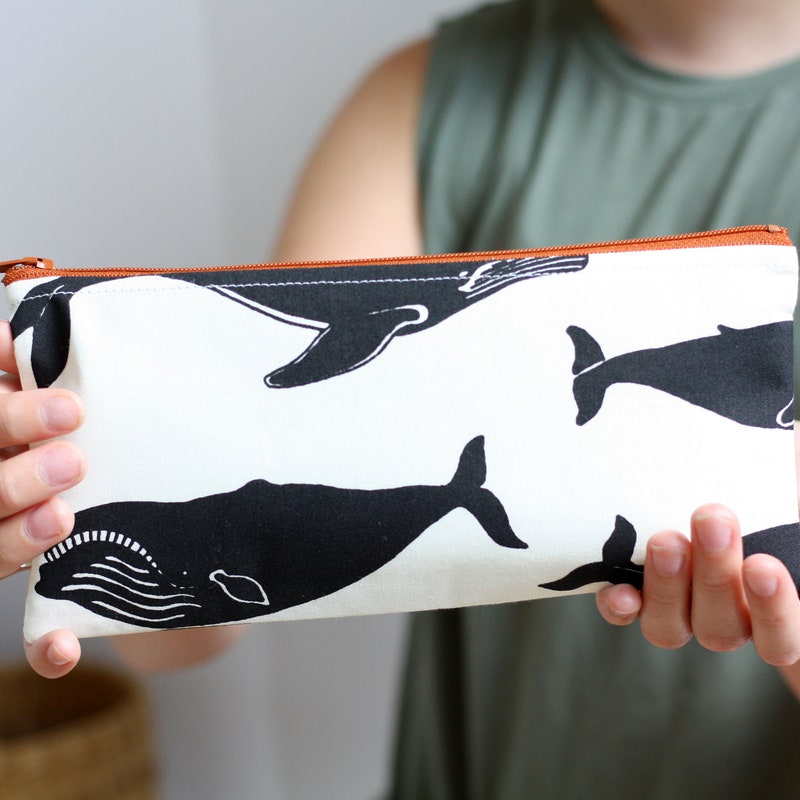 White Pencil Case - Etsy