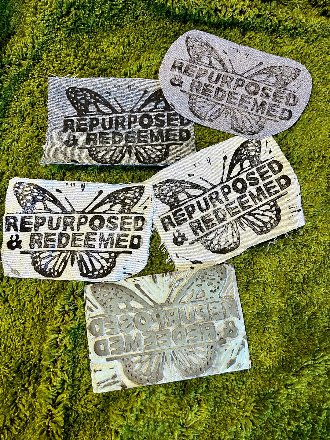 Butterfly 'repurposed & Redeemed' Extra Large Sticker for Planner ...