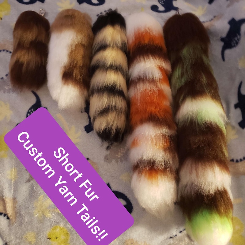 Custom Faux Fur Tails - Etsy