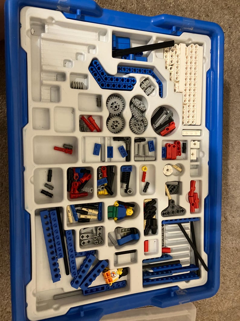 LEGO EDUCATION Simple Power Machines Set 9686 Add on 9641 Pneumatic ...