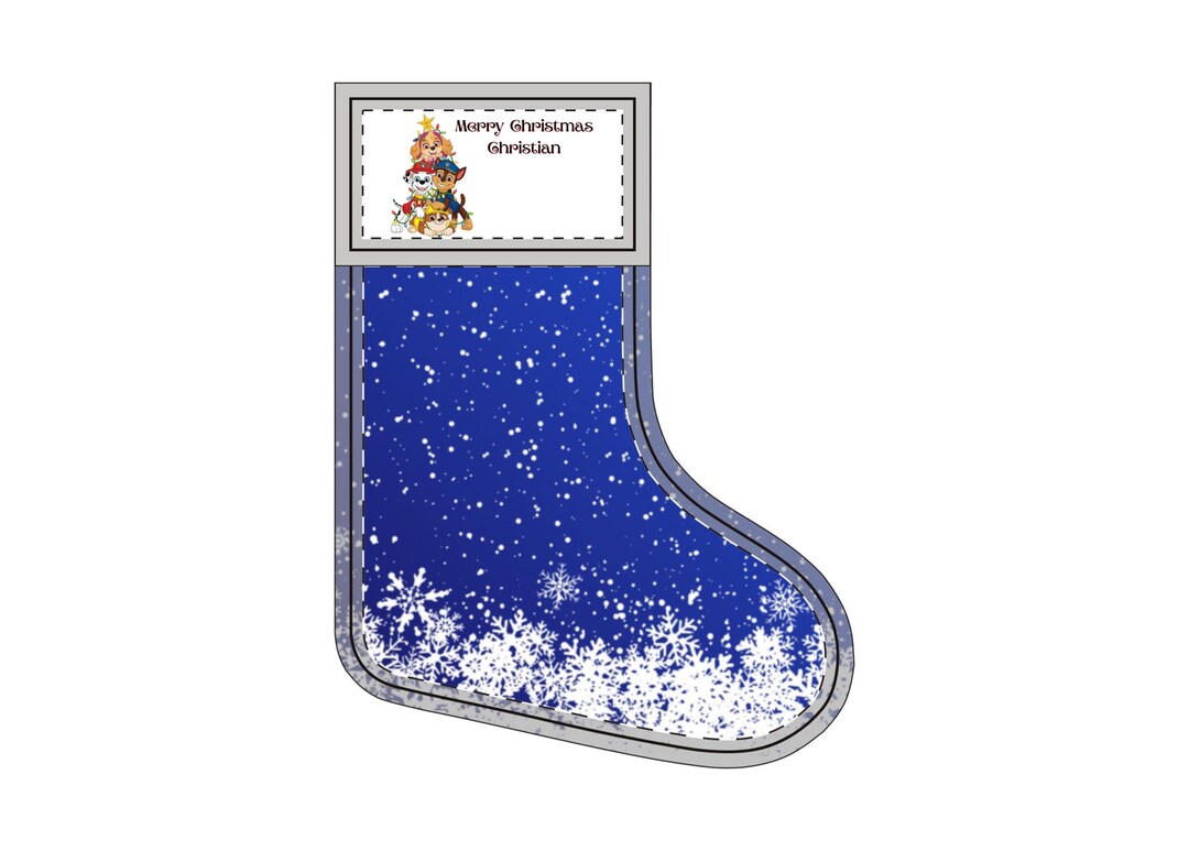 Customized Paw Patrol, Personalized Holiday Decor, Pet Lover Gift, Paw ...