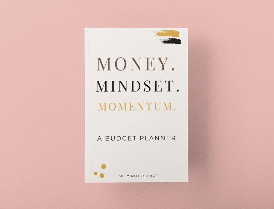 Money. Mindset. Momentum.: A Budget Planner | Monthly & Weekly ...