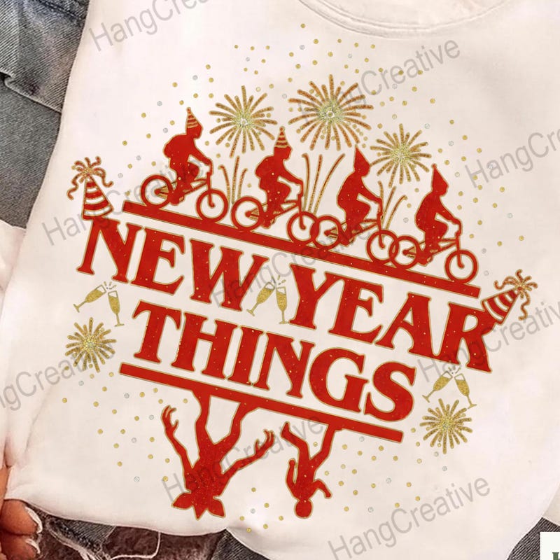 Strangers Things New Year - Etsy