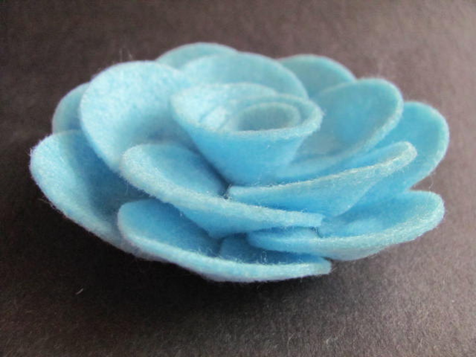 Felt Rose Pattern PENNY ROSE No Sew Felt Flower Tutorial Brooch Pattern ...