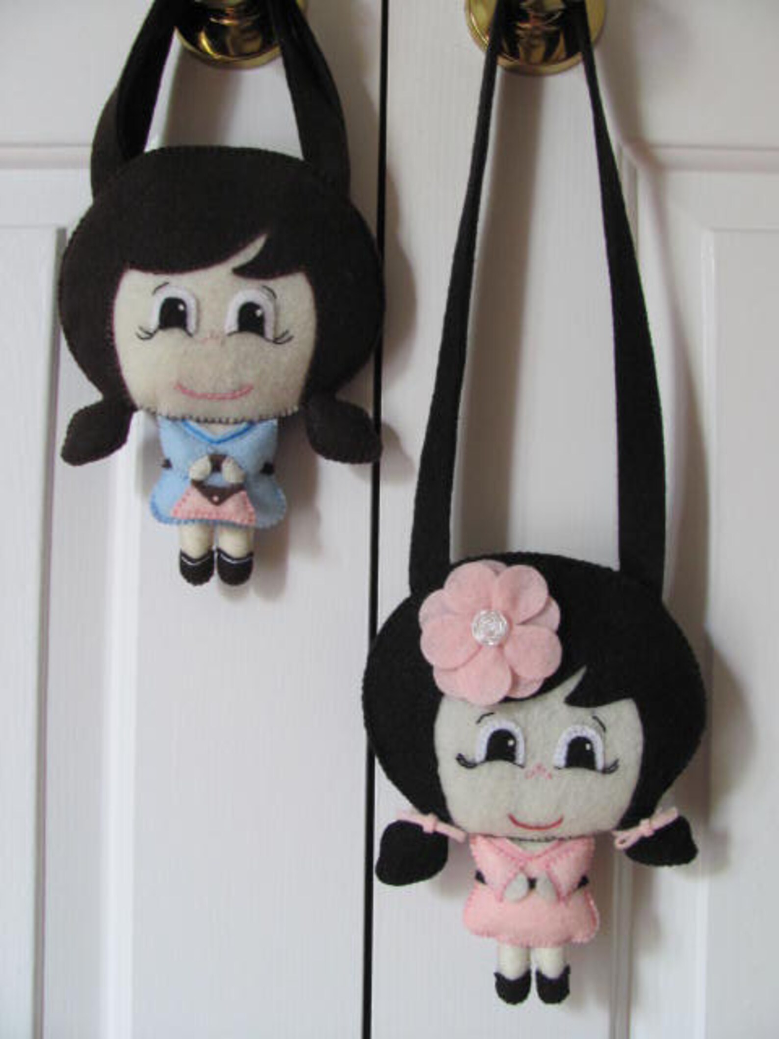 Little Girls Doll Purse Pattern Doll Stuffie Pattern Doll - Etsy