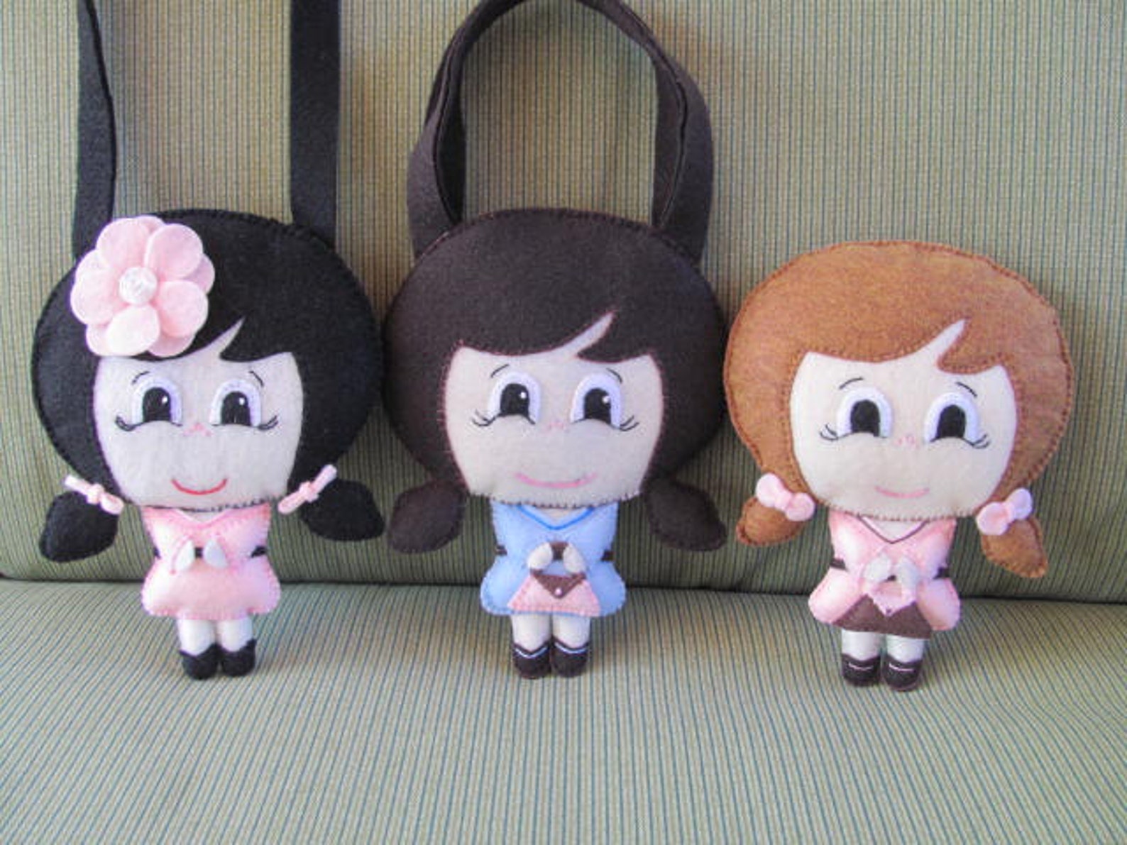 Little Girls Doll Purse Pattern Doll Stuffie Pattern Doll - Etsy