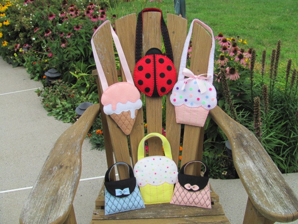 Little Girls Doll Purse Pattern Doll Stuffie Pattern Doll - Etsy