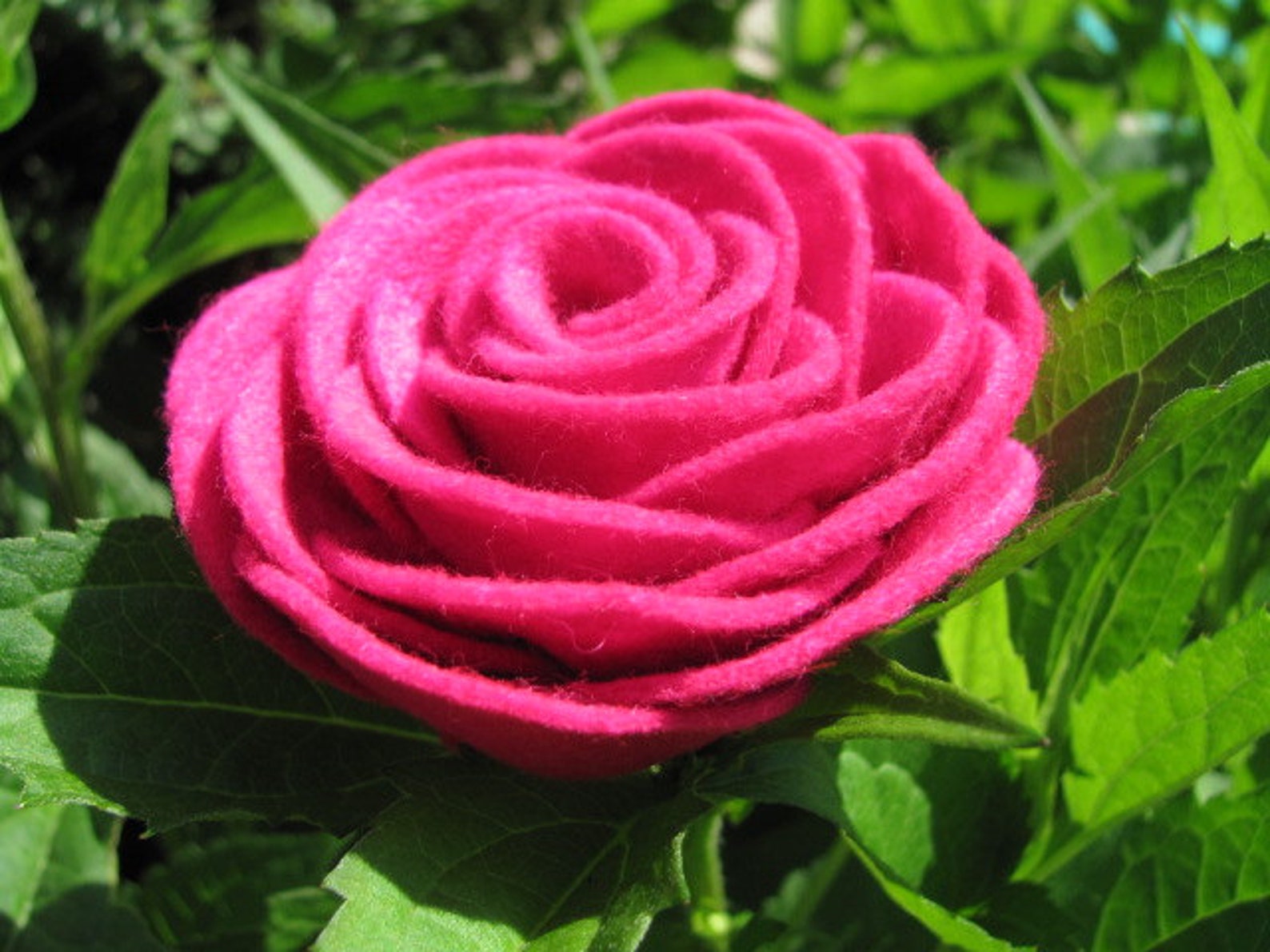 Felt Rose Pattern KAYLIE ROSE Felt Flower Tutorial Hairclip - Etsy