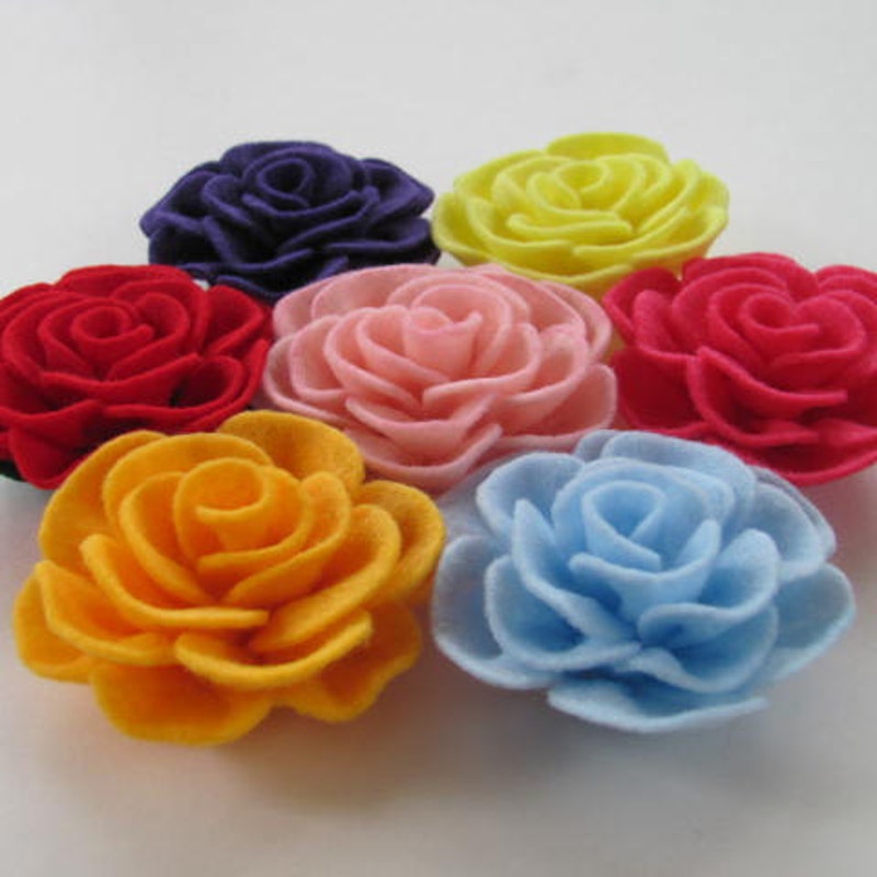 Felt Rose Patterns - Etsy