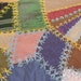 14 Antique Crazy Quilt Extravagantly Embroidered Block 13x14 Pastel ...