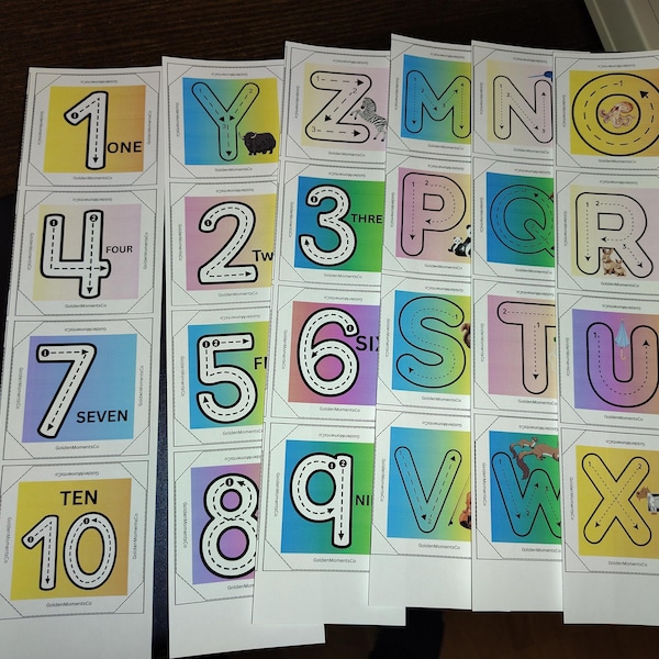 Alphabet Magnets - Etsy