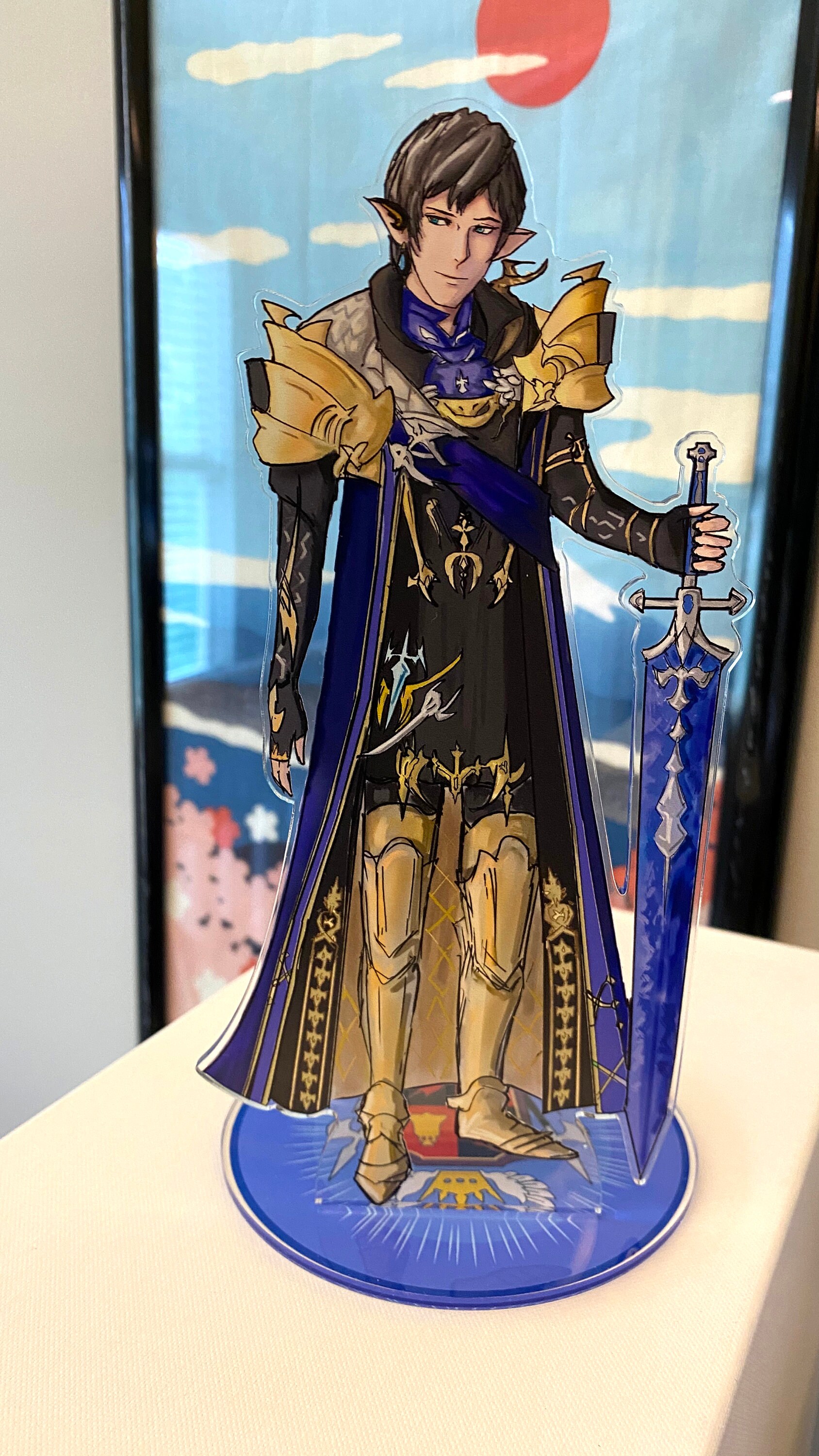 Aymeric De Borel FFXIV Standee - Etsy UK