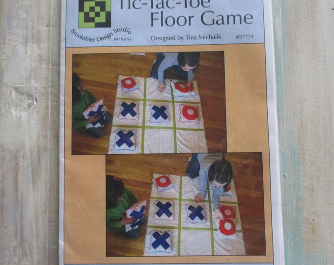 Tic Tac Toe Floor Game Pattern, Large Fabric Tic Tac Toe Playmat, Soft ...