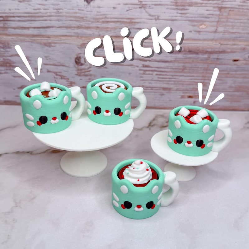 Cat Hot Cocoa Mug - Etsy